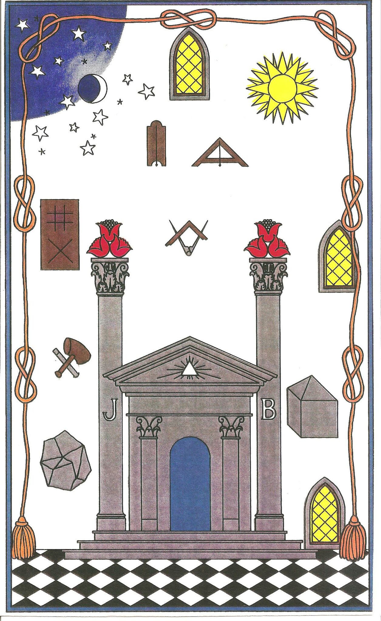 TRACÉ DU TABLEAU DE LOGE D’APPRENTI - GADLU.INFO - WEB MACONNIQUE ...
