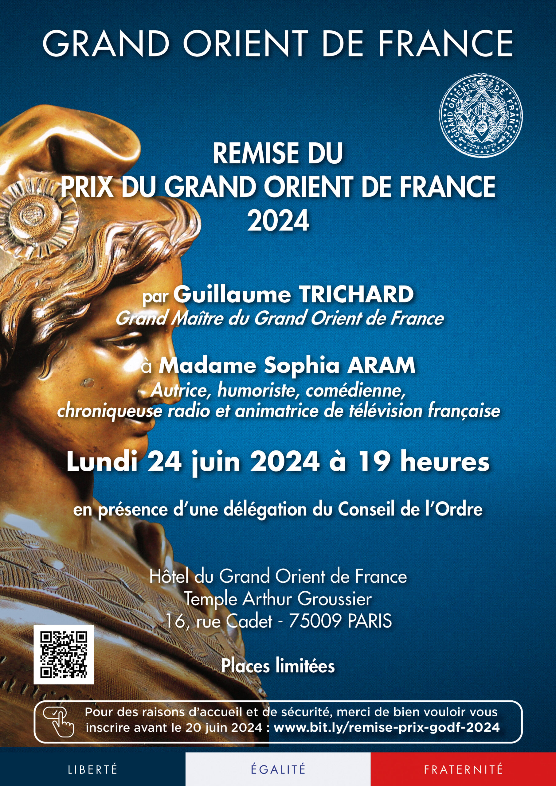 REMISE DU PRIX DU GRAND ORIENT DE FRANCE 2024 - GADLU.INFO - WEB ...