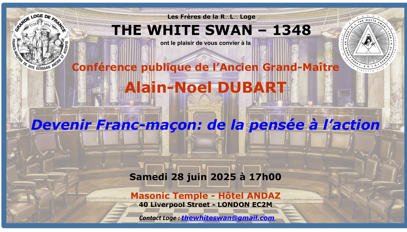 CONFERENCE MACONNIQUE A LONDRES - GADLU.INFO - WEB MACONNIQUE - FRANC ...