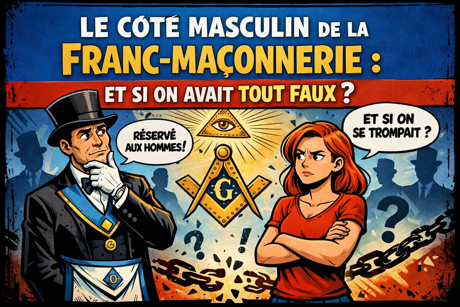 LE CÔTÉ MASCULIN DE LA FRANC-MAÇONNERIE : ET SI ON AVAIT TOUT FAUX ...