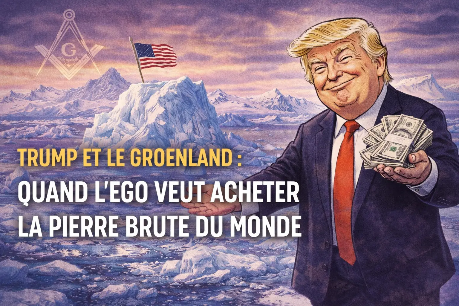 TRUMP ET LE GROENLAND : QUAND L’EGO VEUT ACHETER LA PIERRE BRUTE DU ...