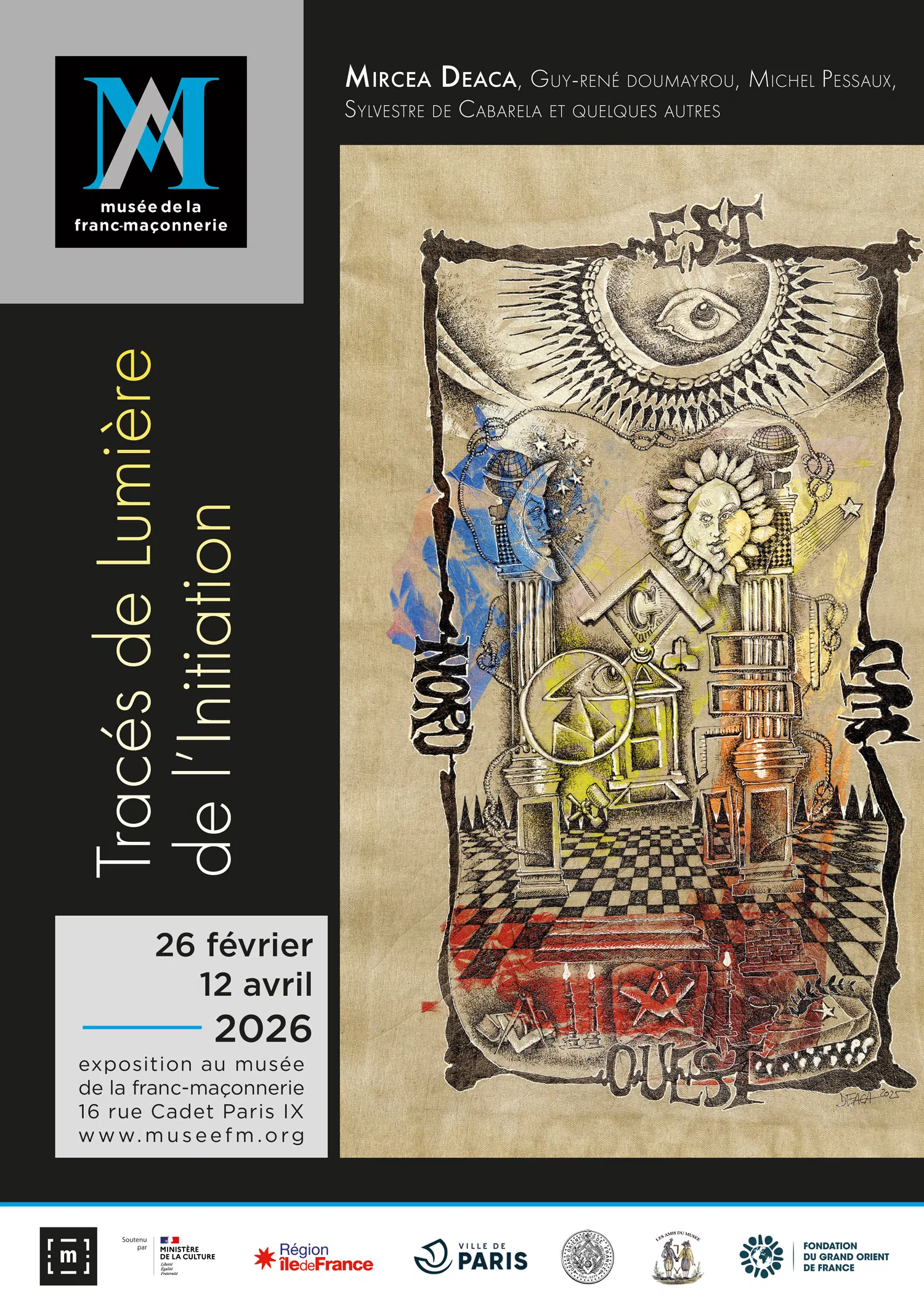 EXPOSITION MAÇONNIQUE : TRACÉS DE LUMIÈRE DE L’INITIATION - GADLU.INFO ...
