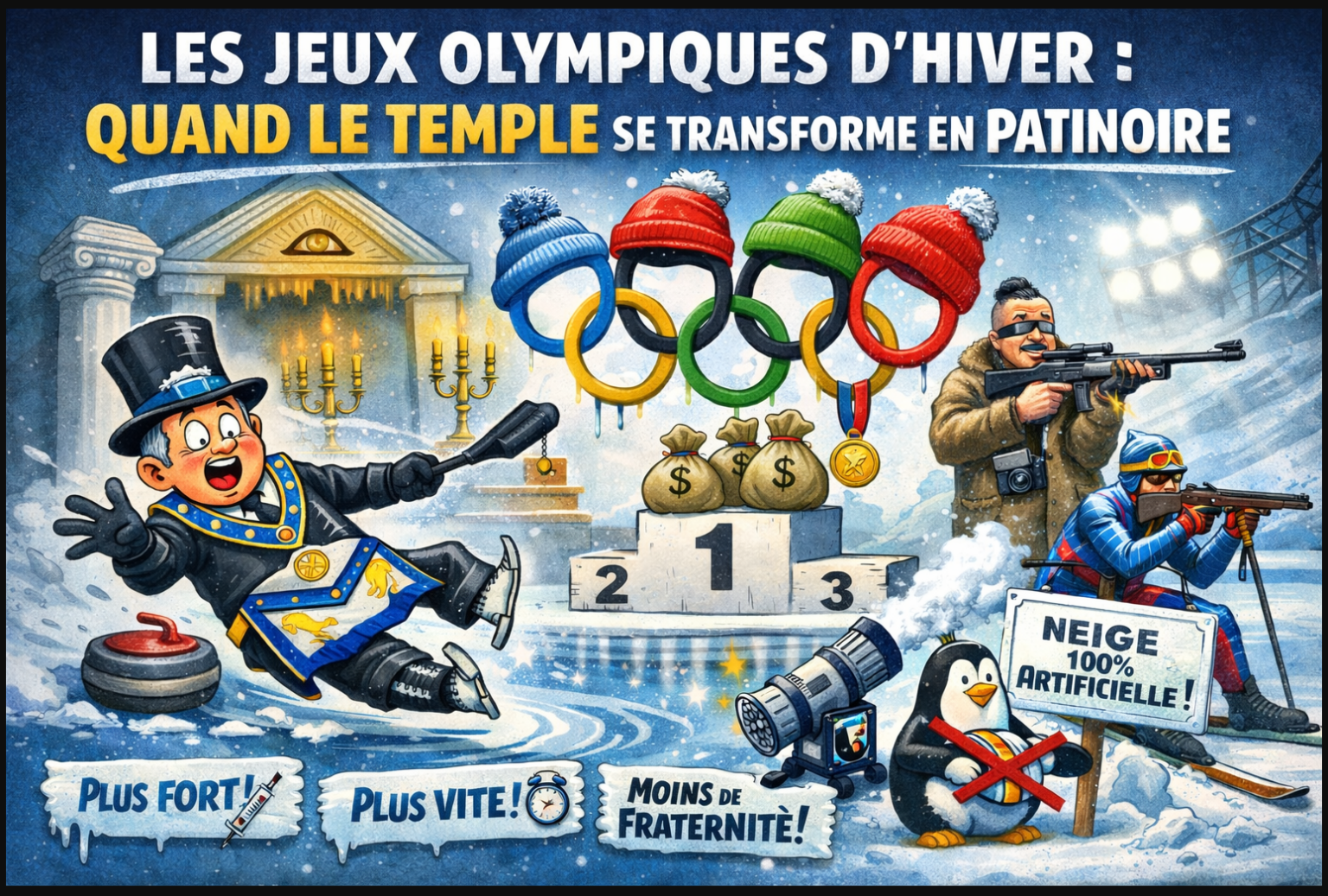 LES JEUX OLYMPIQUES D’HIVER : QUAND LE TEMPLE SE TRANSFORME EN ...