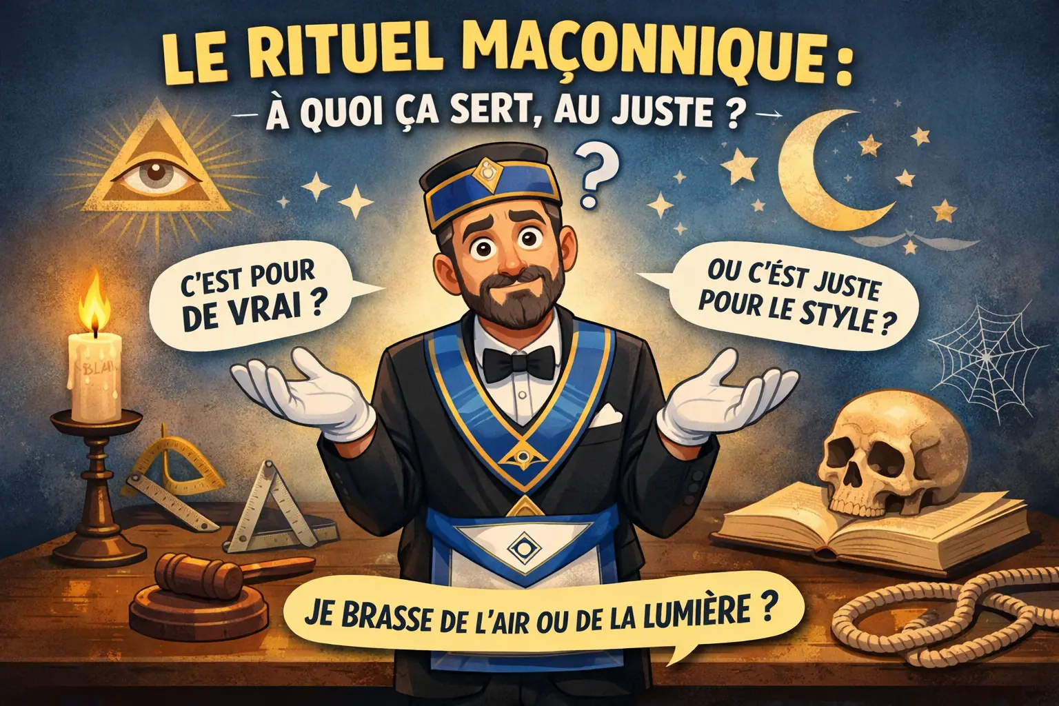 LE RITUEL MAÇONNIQUE : À QUOI ÇA SERT, AU JUSTE ? (ET POURQUOI ÇA ...