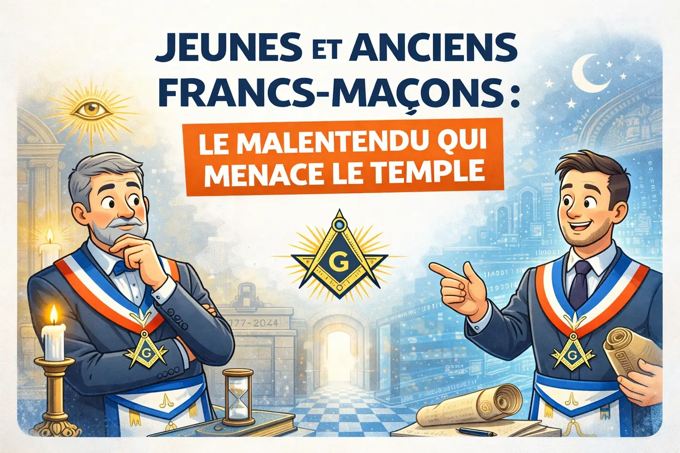 JEUNES ET ANCIENS FRANCS-MAÇONS : LE MALENTENDU QUI MENACE LE TEMPLE ...