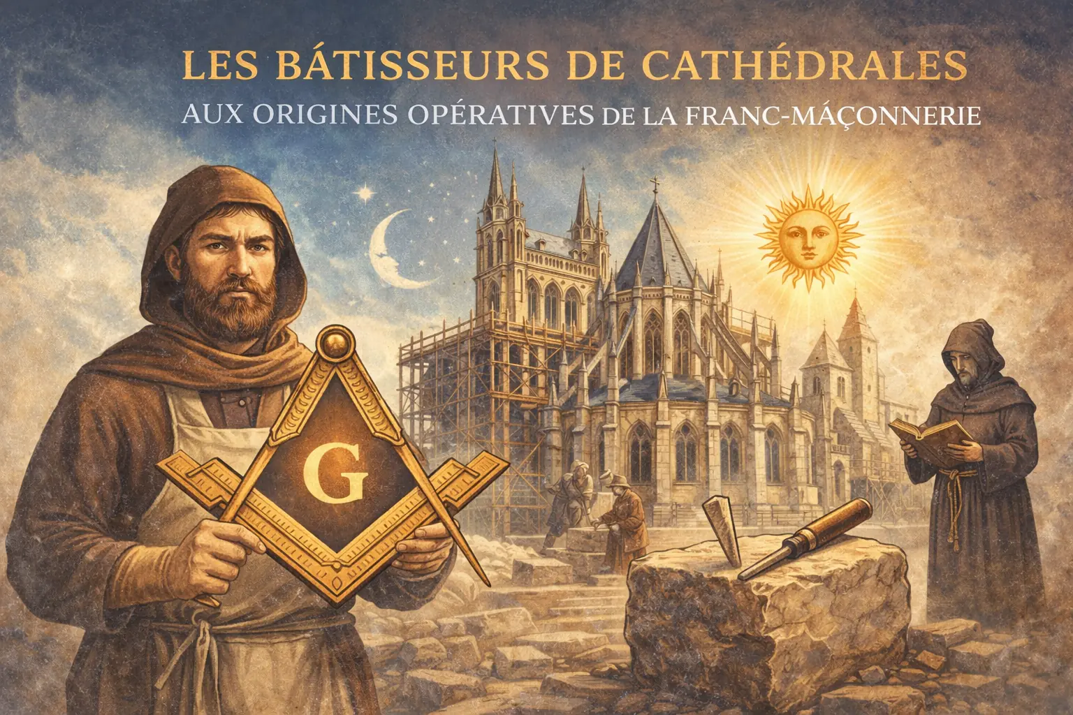LES BÂTISSEURS DE CATHÉDRALES : AUX ORIGINES OPÉRATIVES DE LA FRANC ...