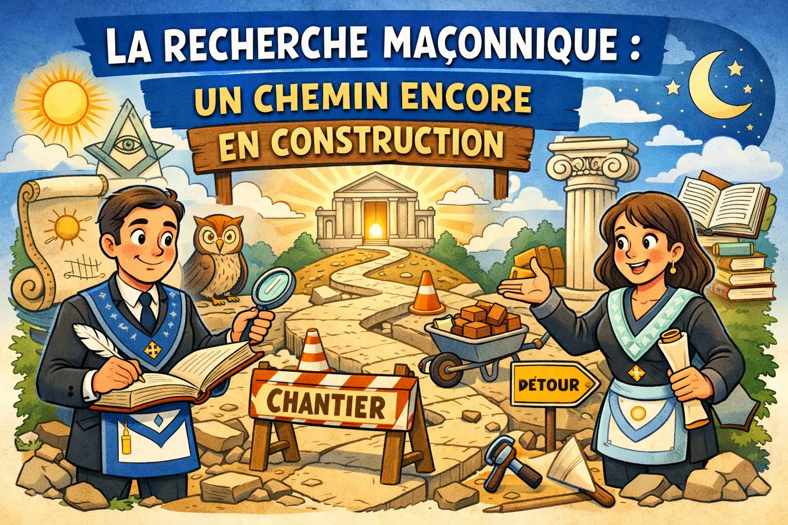 LA RECHERCHE MAÇONNIQUE : UN CHEMIN ENCORE EN CONSTRUCTION - GADLU.INFO ...
