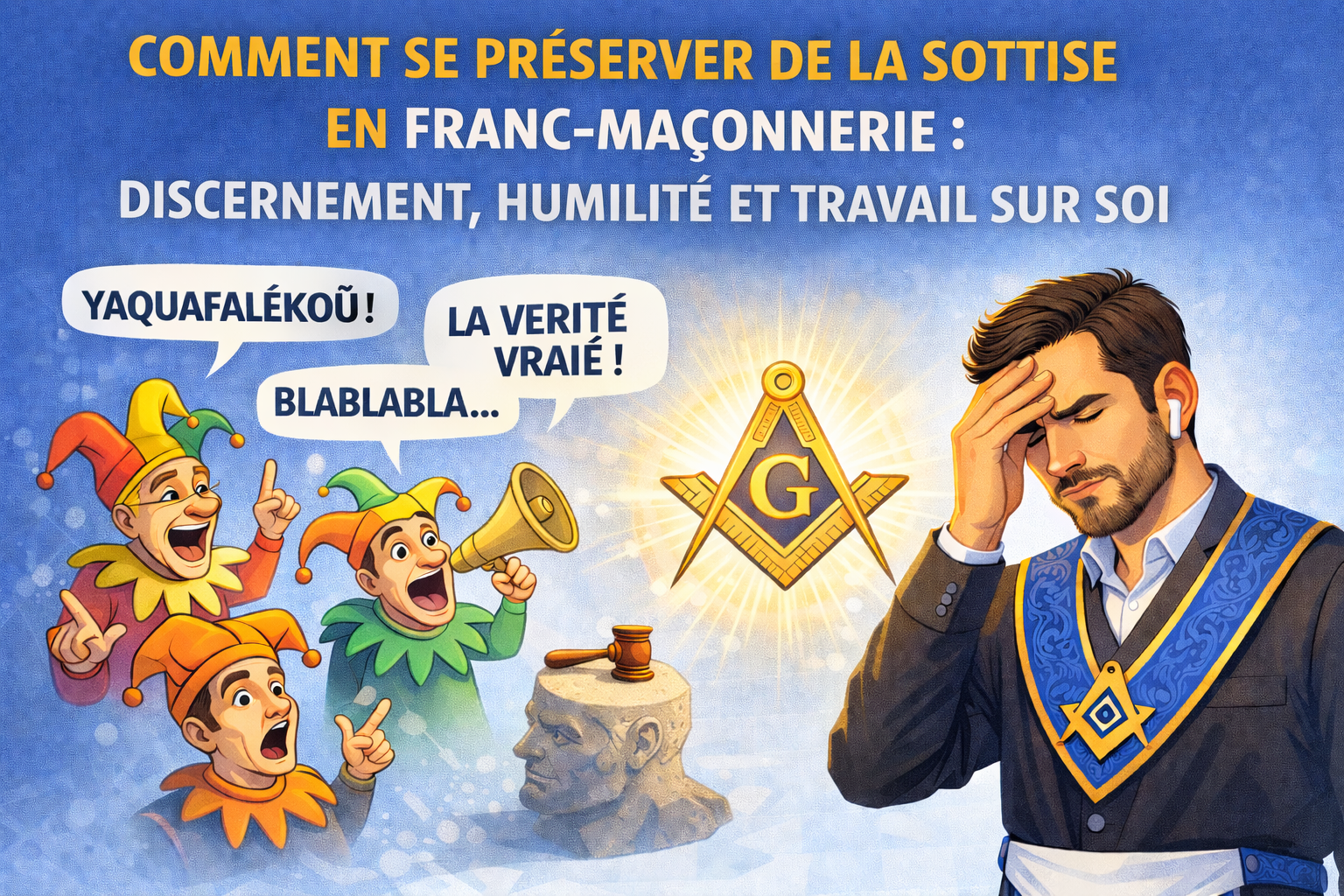 COMMENT SE PRÉSERVER DE LA SOTTISE EN FRANC-MAÇONNERIE : DISCERNEMENT ...